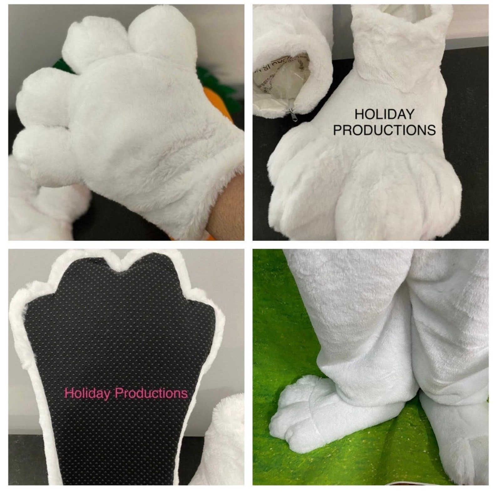 Deluxe Professional Mall Quality Mrs Easter Bunny Rabbit Mascot Costume ...