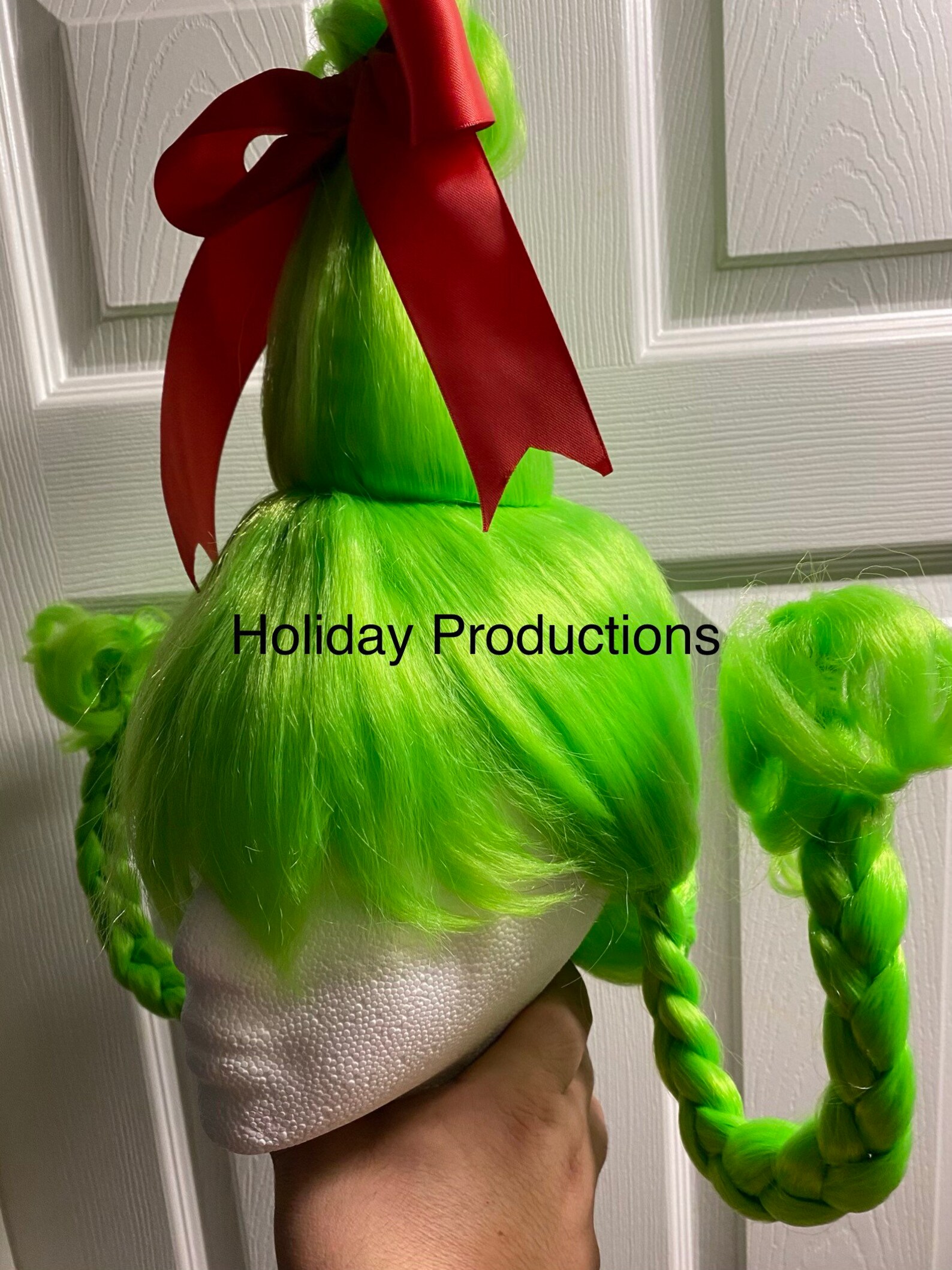 Cindy Lou Who Style Grinch Girl Costume Wig Whoville Adult | Etsy