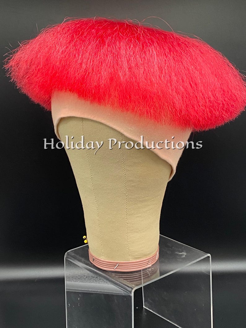 Ringling Style Deluxe Professional YAK CIRCUS CLOWN Moe Wig Red New ...