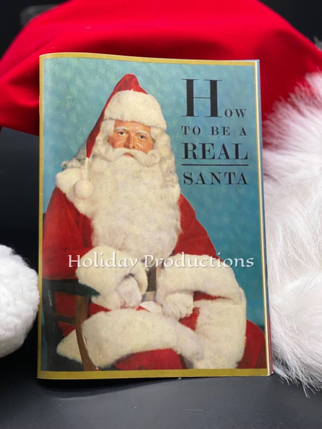 Vintage How to Be A Real Santa Booklet 1964 C.W. Howard Reprint - Etsy
