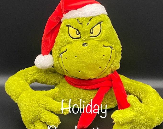 Grinch Wreath Attachment Tree Hugger Topper Licensed Dr Seuss How the ...