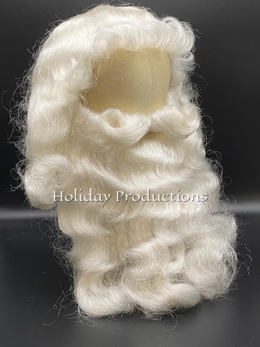 Santa Claus Wig & Beard Set New! Santa Photos Parade Christmas Costume ...