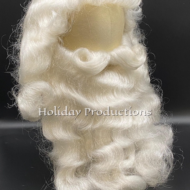 Realistic Santa Beard - Etsy