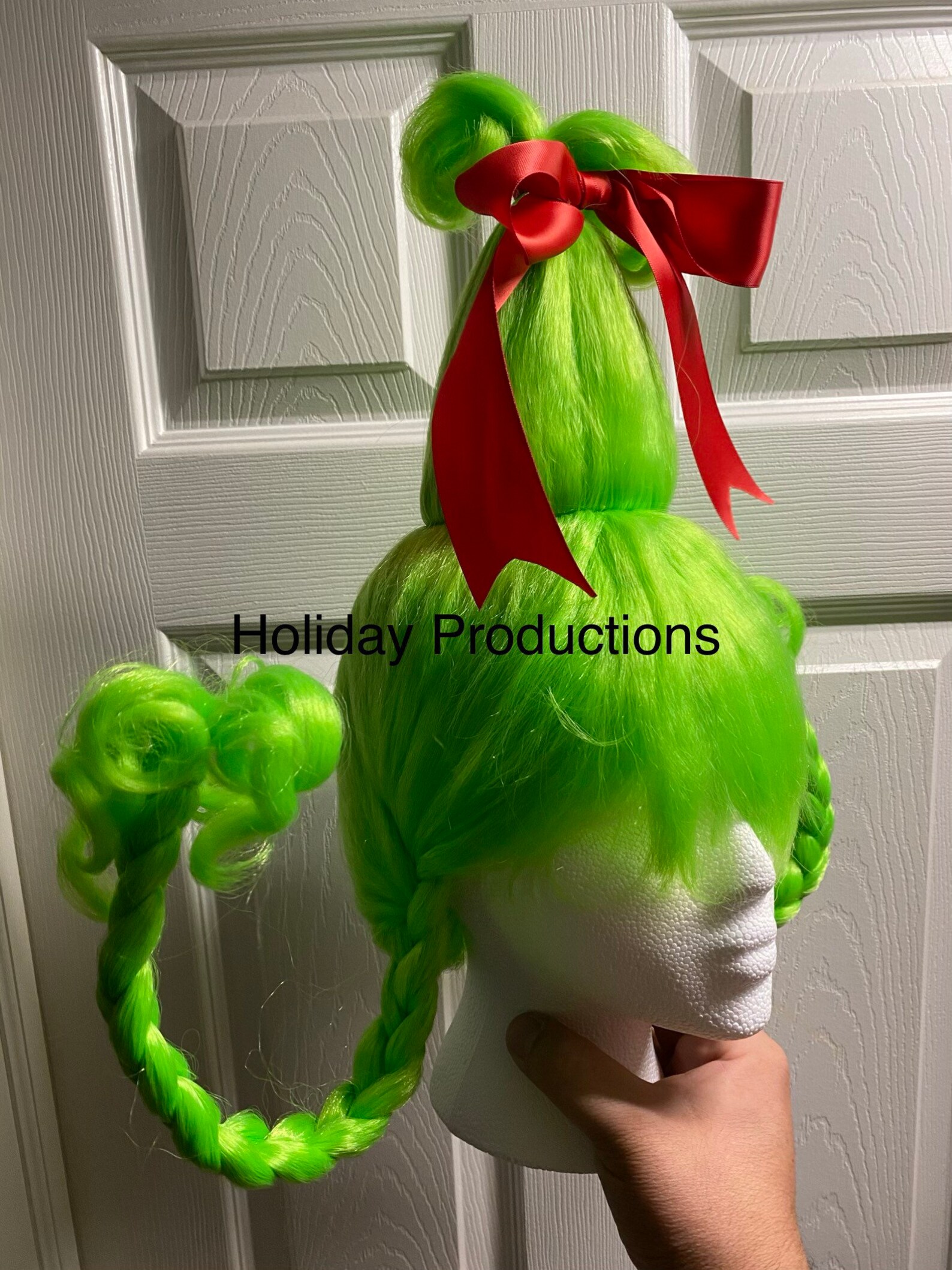 Cindy Lou Who Style Grinch Girl Costume Wig Whoville Adult | Etsy