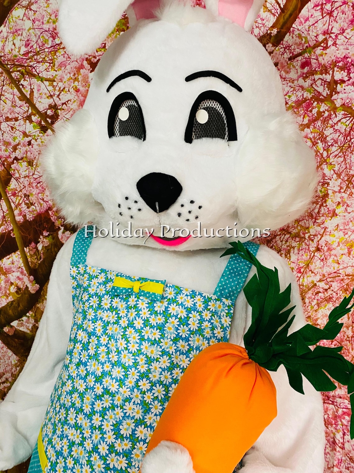 Deluxe Professional Mall Quality Mrs Easter Bunny Rabbit Mascot Costume ...