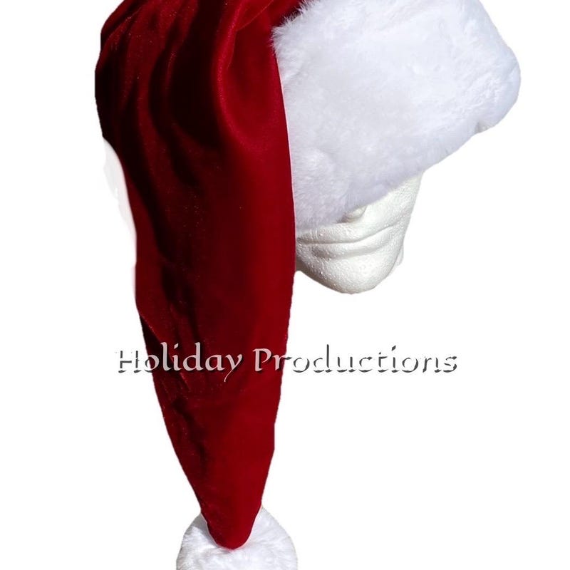 Luxury Santa Hat - Etsy