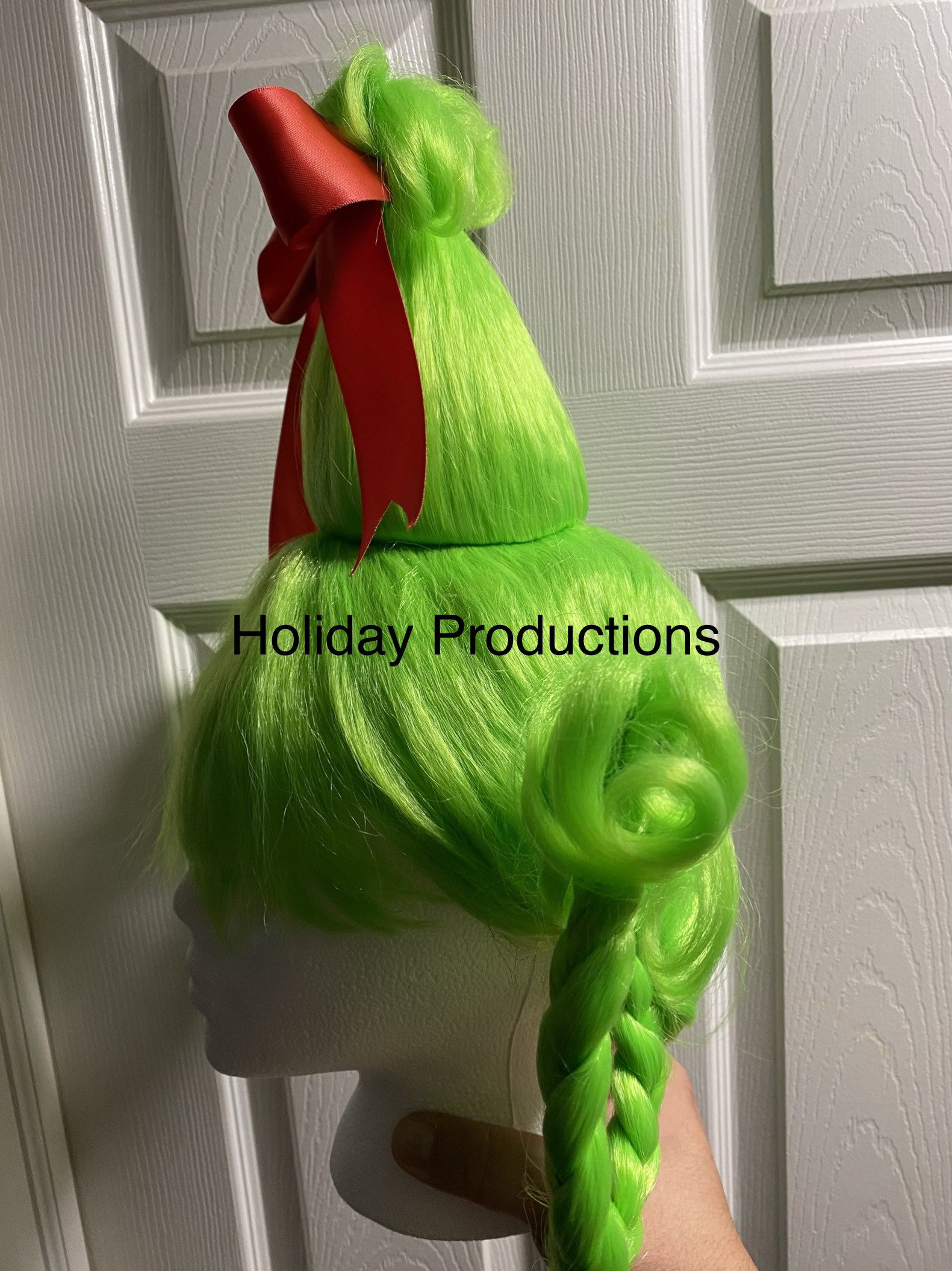 Cindy Lou Who Style Grinch Girl Costume Wig Whoville Adult | Etsy