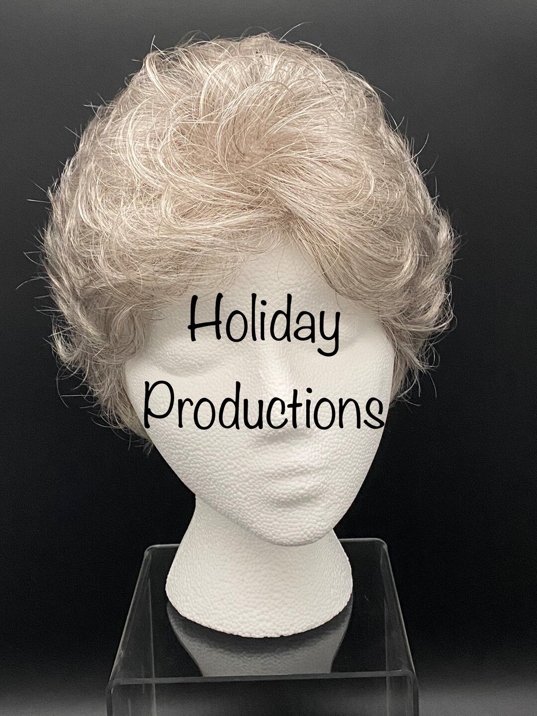Deluxe Theatrical Quality Mrs Santa Claus Costume Wig Christmas ...
