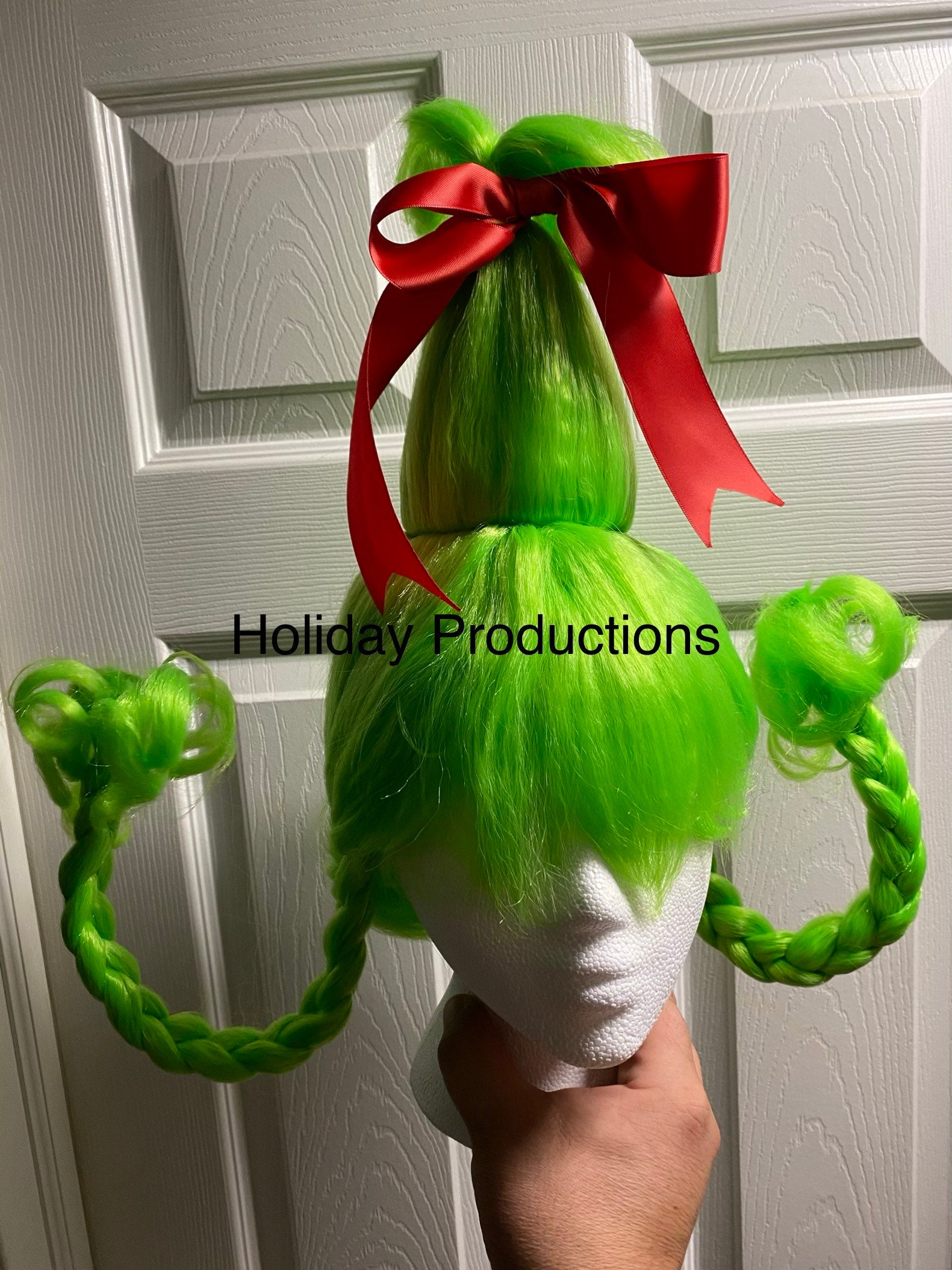 Cindy Lou Who Style Grinch Girl Costume Wig Whoville Adult | Etsy