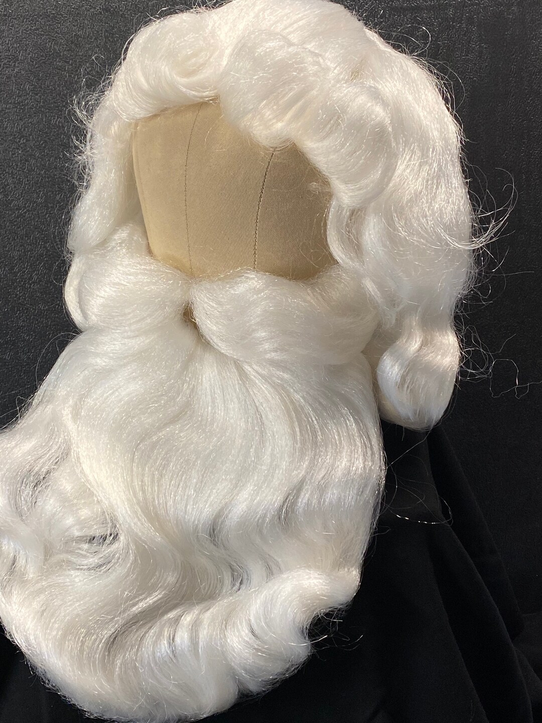 Santa Claus Wig & Beard Set New! Santa Photos Parade Christmas Costume ...