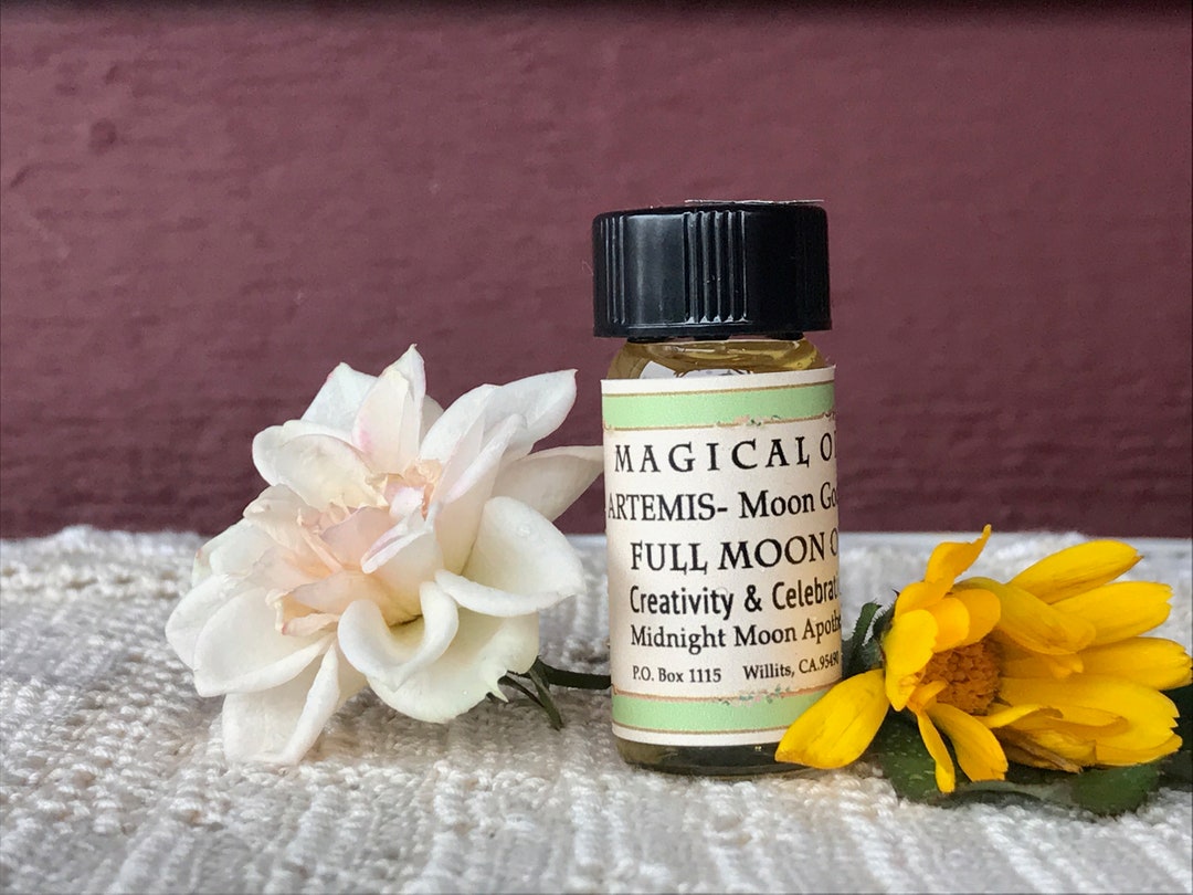 Artemis- Full Moon Goddess Magical Oil - Etsy