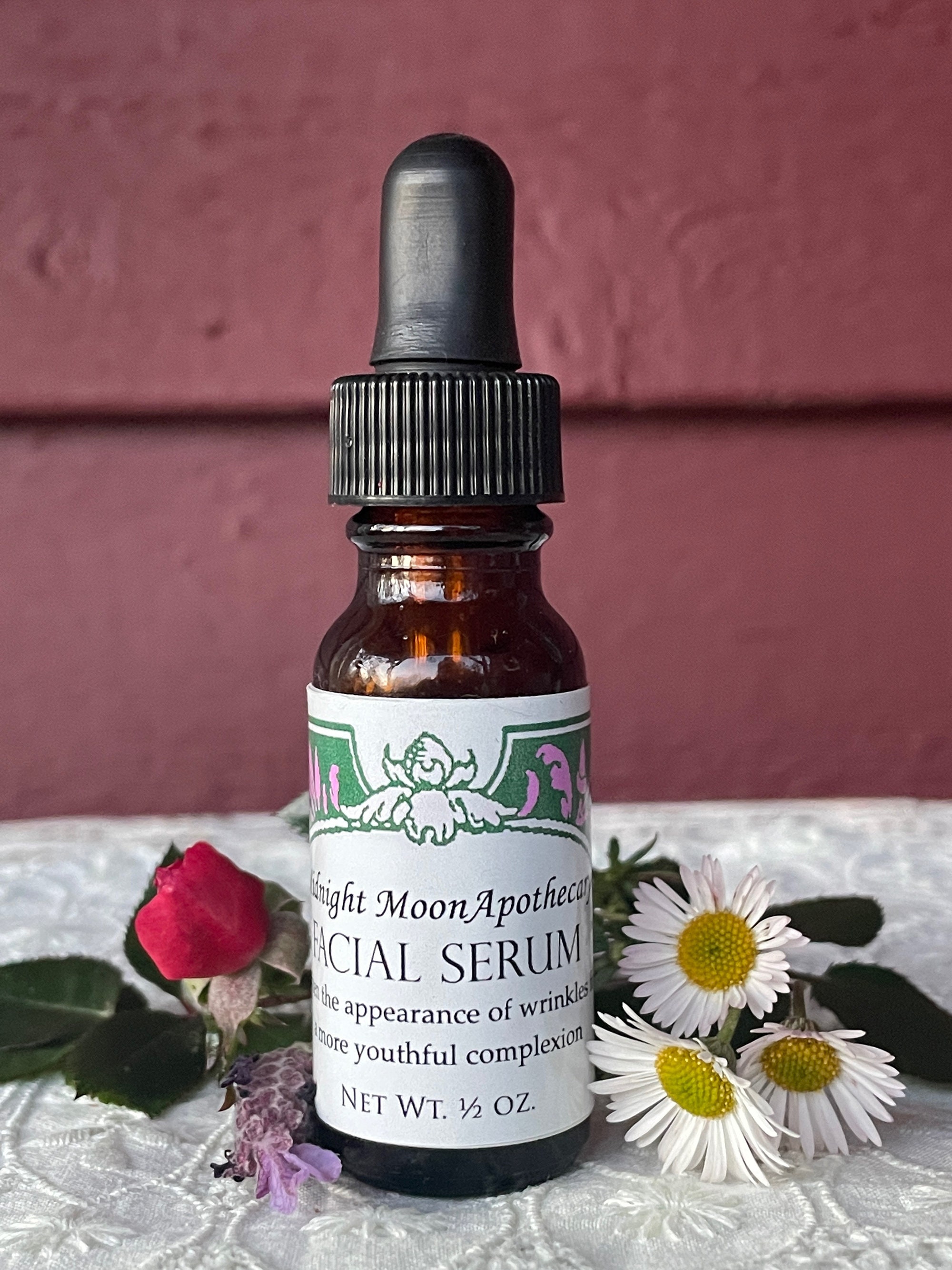 Midnight Moon Facial Serum, Soften the Appearance of Wrinkles for a ...