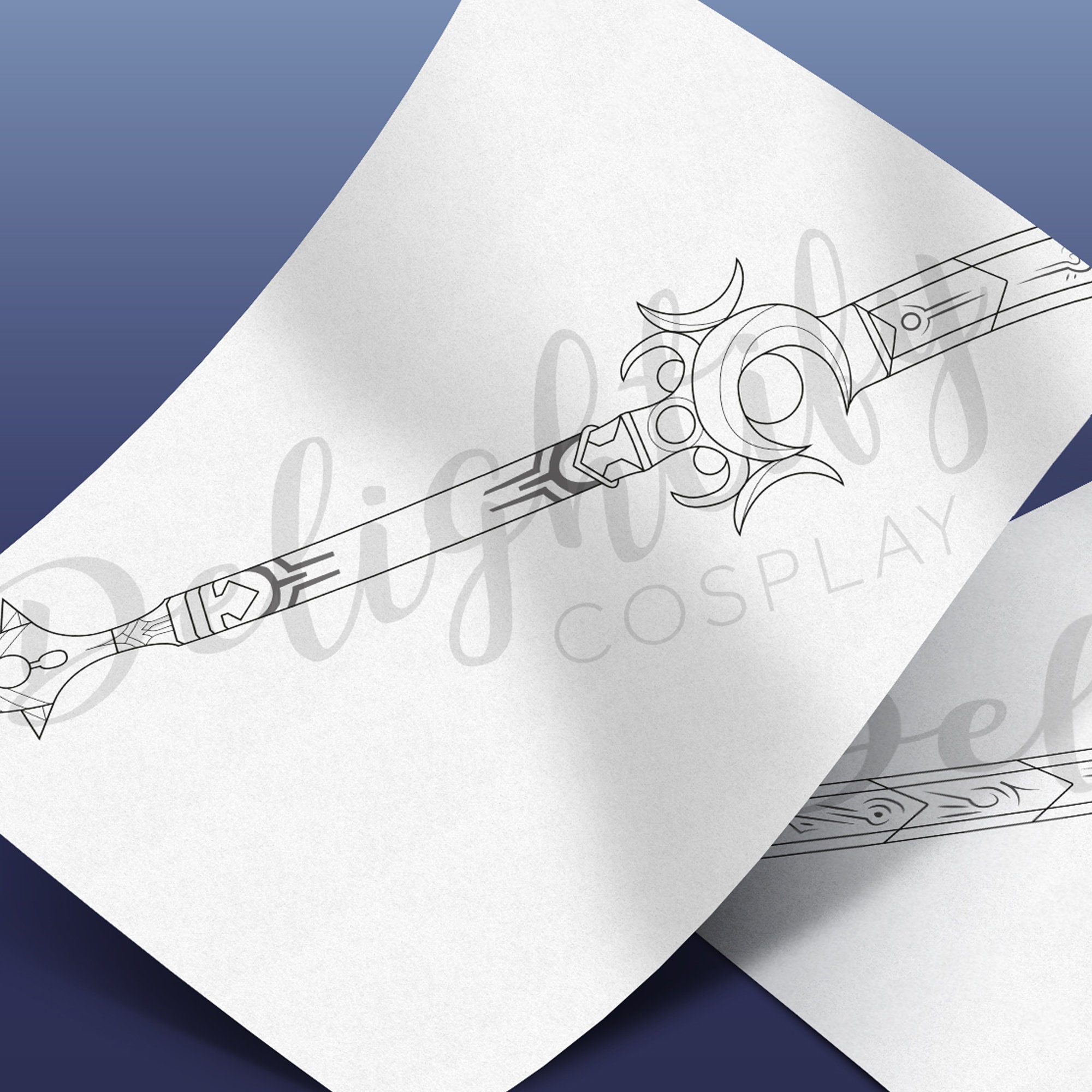 Tiadrin Sword Pattern the Dragon Prince - Etsy