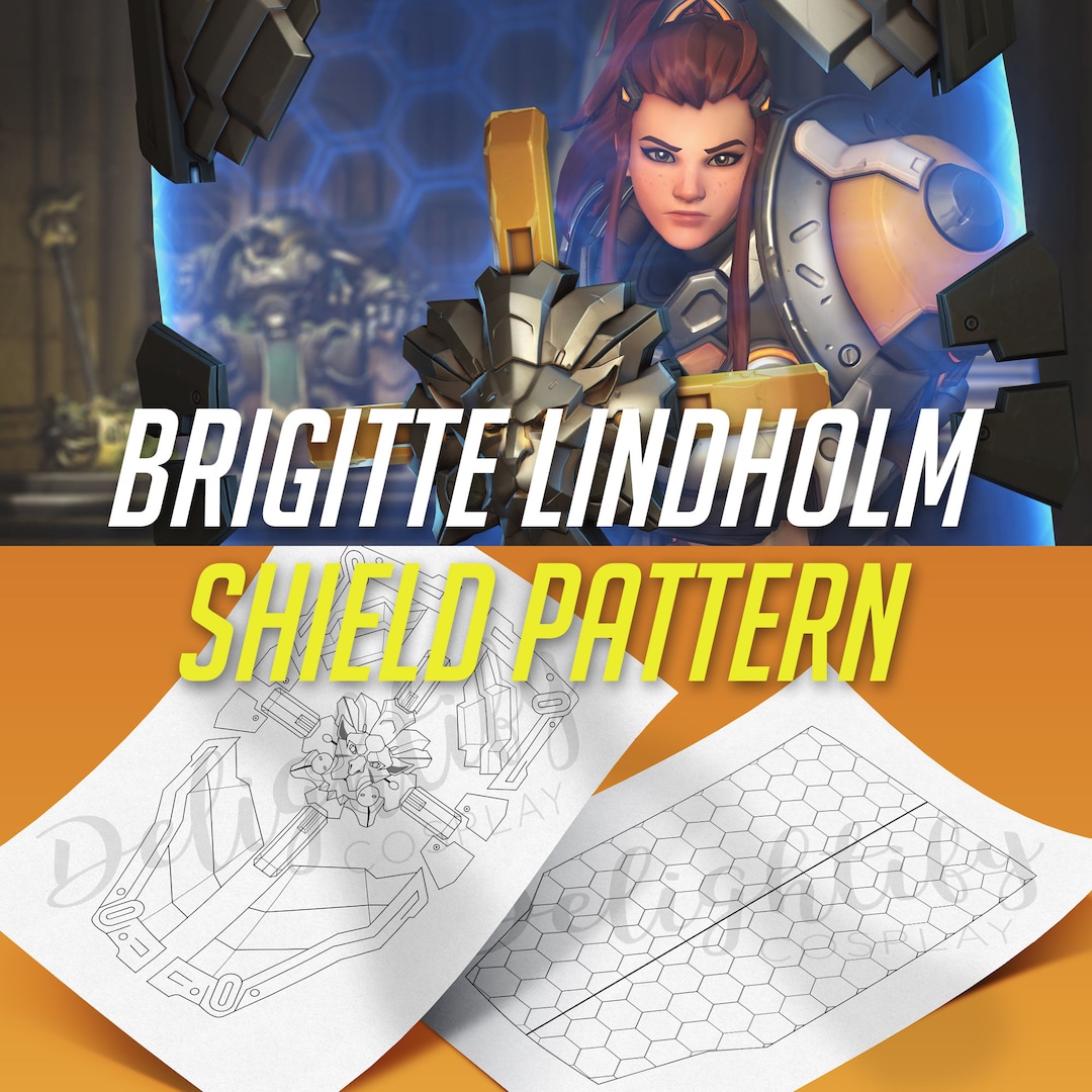 Brigitte Lindholm Shield Pattern From Overwatch - Etsy
