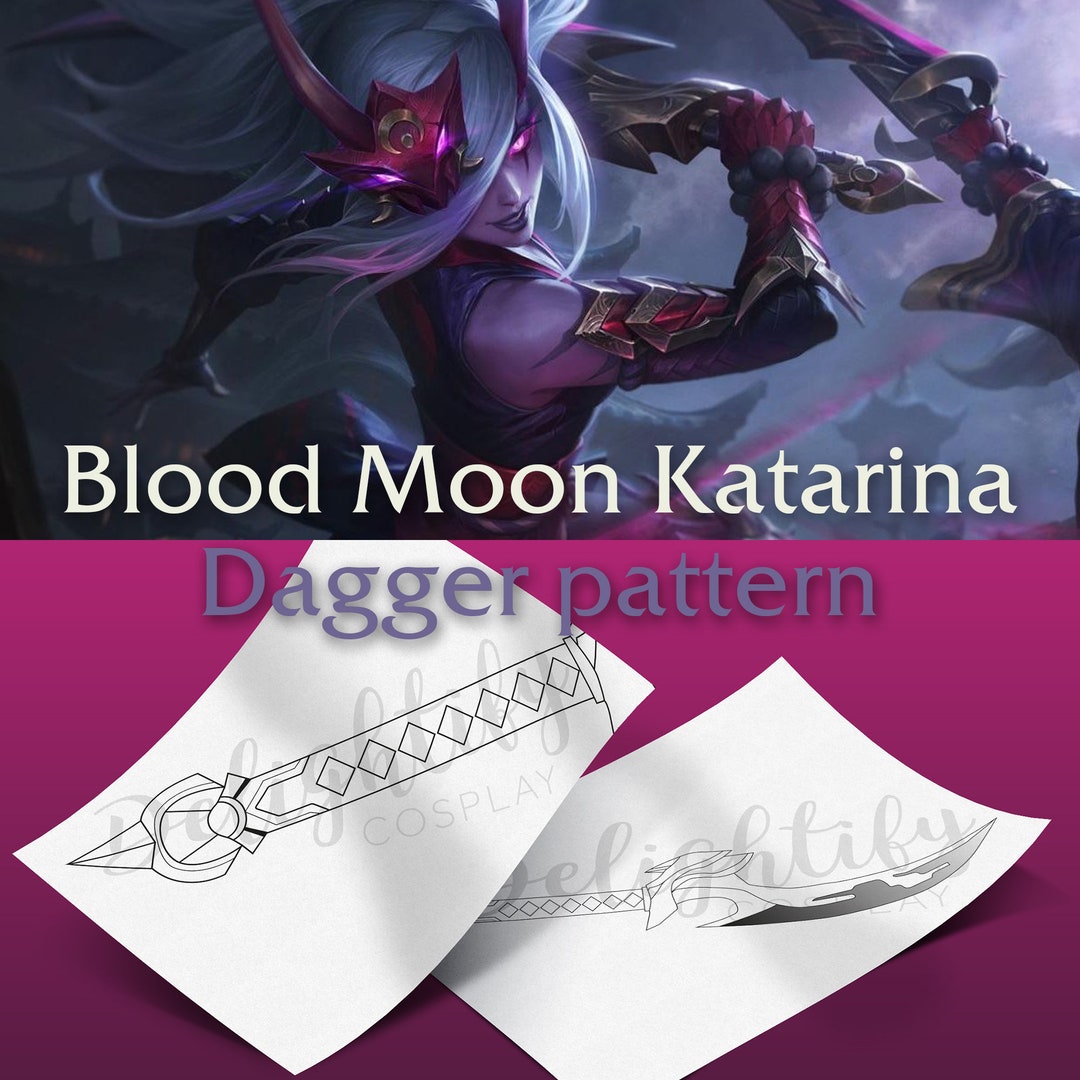 Blood Moon Katarina Daggers - Etsy