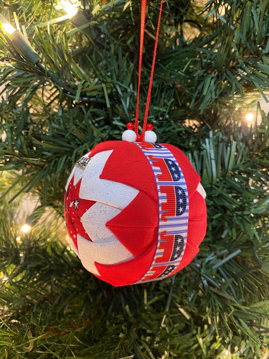 2022 Conservative Theme Ornament Quilted Christmas Ornament optional ...