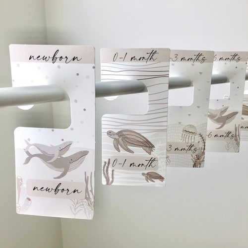 Neutral Under the Sea / Under the Sea Dividers / Organisers / - Etsy