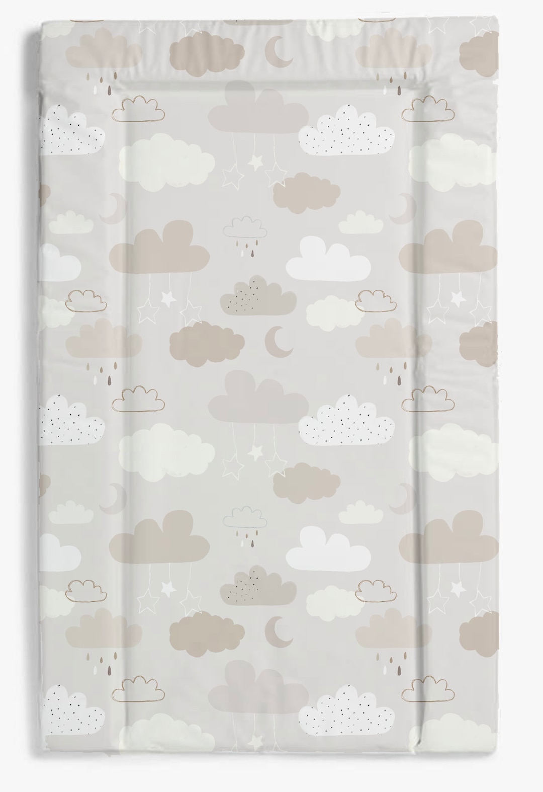 Scandi Cloud Changing Mat/changing Mat/anti Roll Changing Matt/wedge ...
