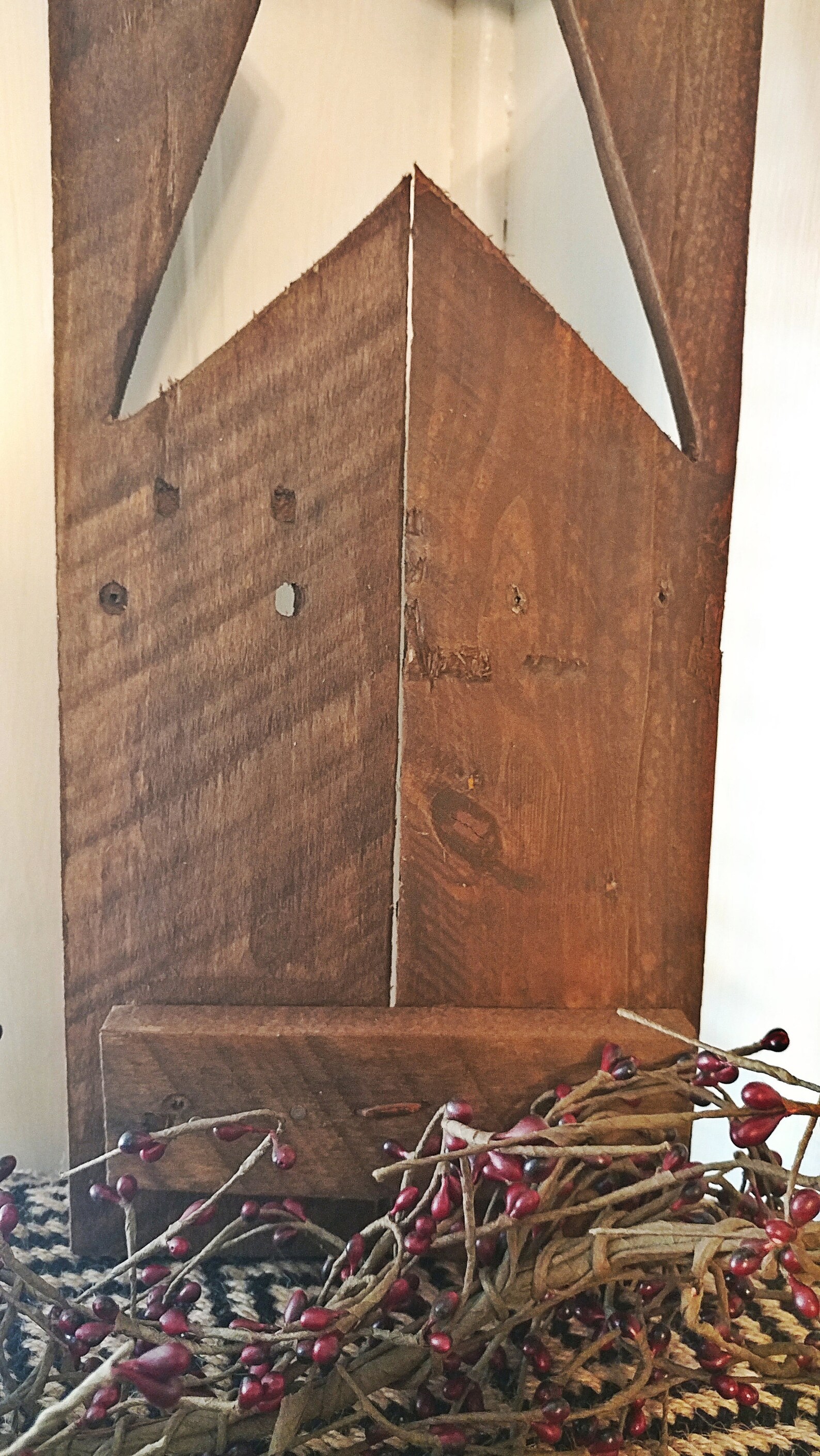Primitive Wood Star Wall Decor, Shutter, Wall Hanger, Rustic - Etsy
