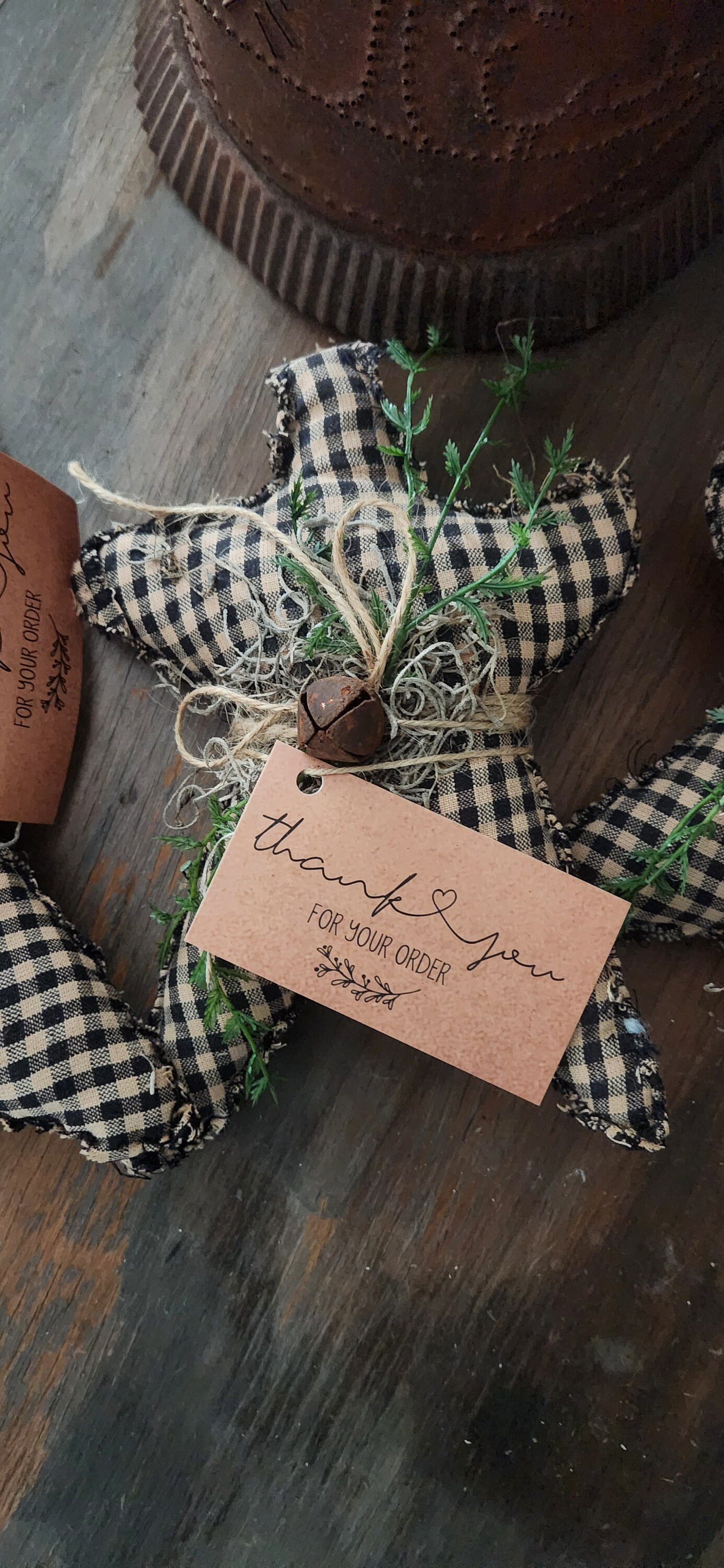 Homespun Fabric Star Bowl Filler: Primitive Rustic Decor - Etsy