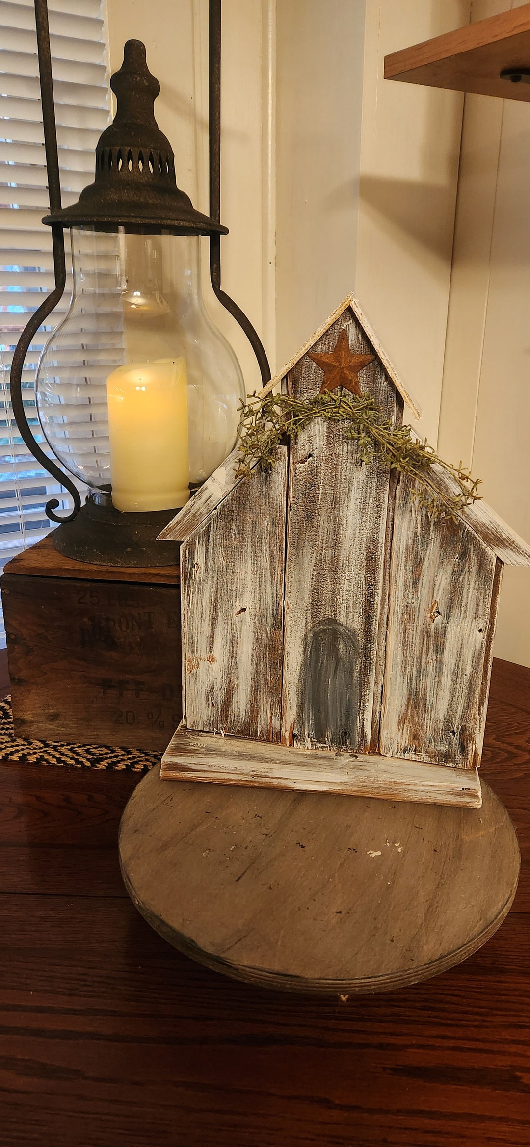 Rustic Wood Church/ Reclaimed Wood Decor/ Religous - Etsy