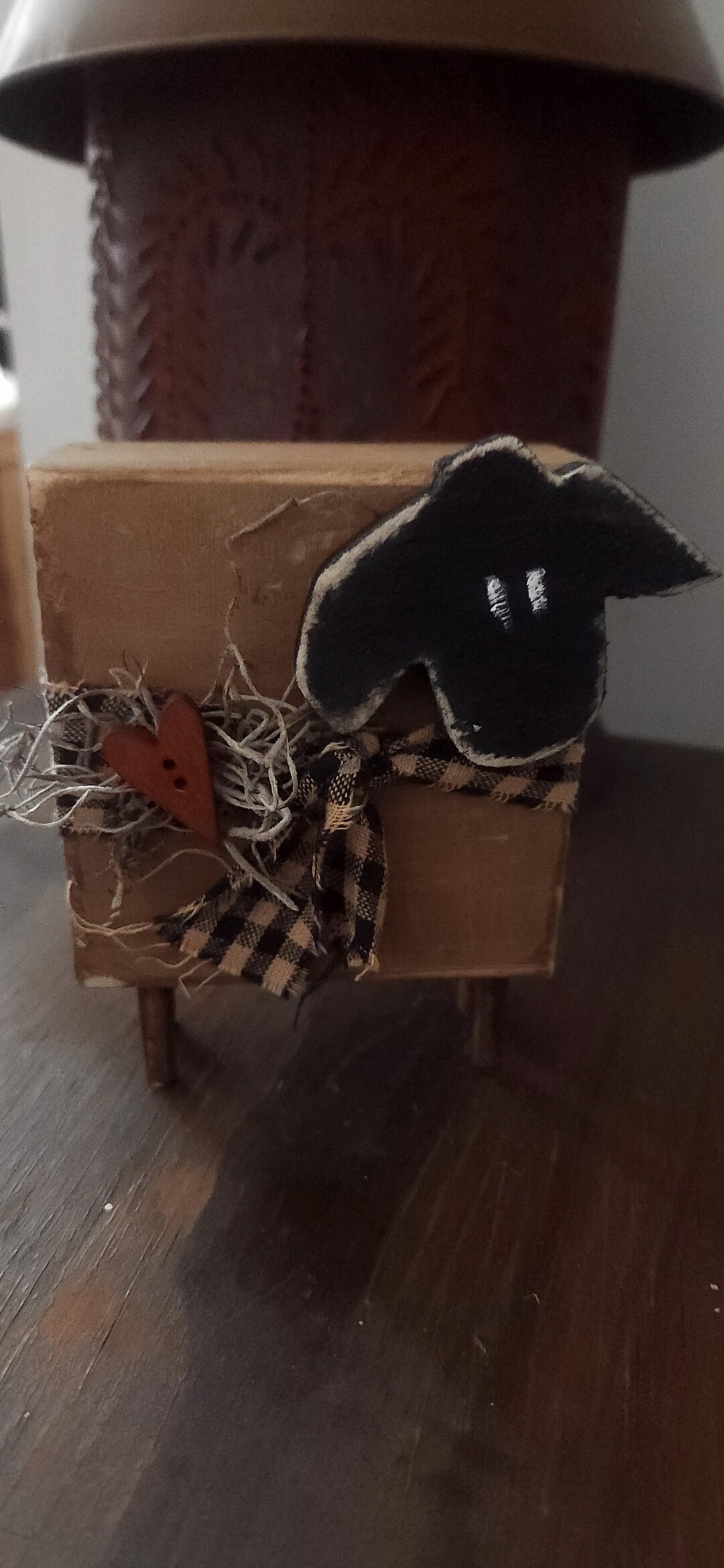 Primitive Sheep, Wood Block, Tier Tray Decor, Home Decor - Etsy