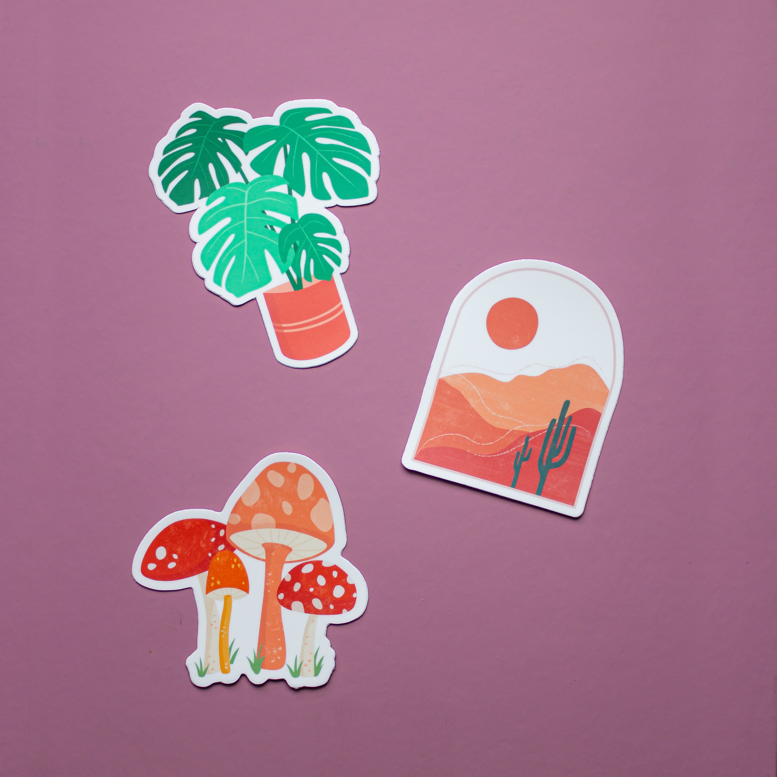 Monstera Plant Sticker / Vinyl Decal / Deliciosa - Etsy Hong Kong