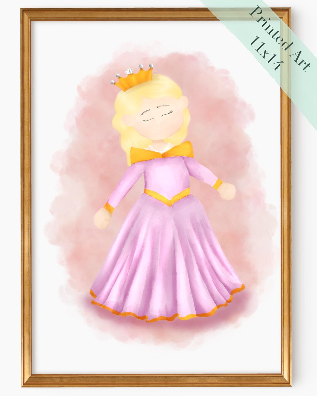 Princess Art Print/ 11x14 Art Print/ Print Art - Etsy