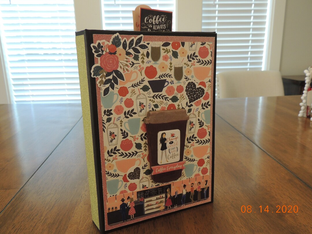 Let's Go for Coffee Folio Album 6.25" X 8.75" - Etsy