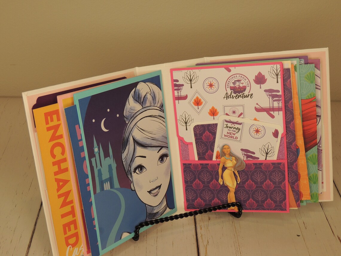5.5X7.5 Princess Disney Mini Album - Etsy