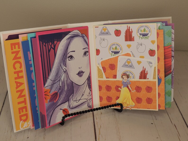 5.5X7.5 Princess Disney Mini Album - Etsy