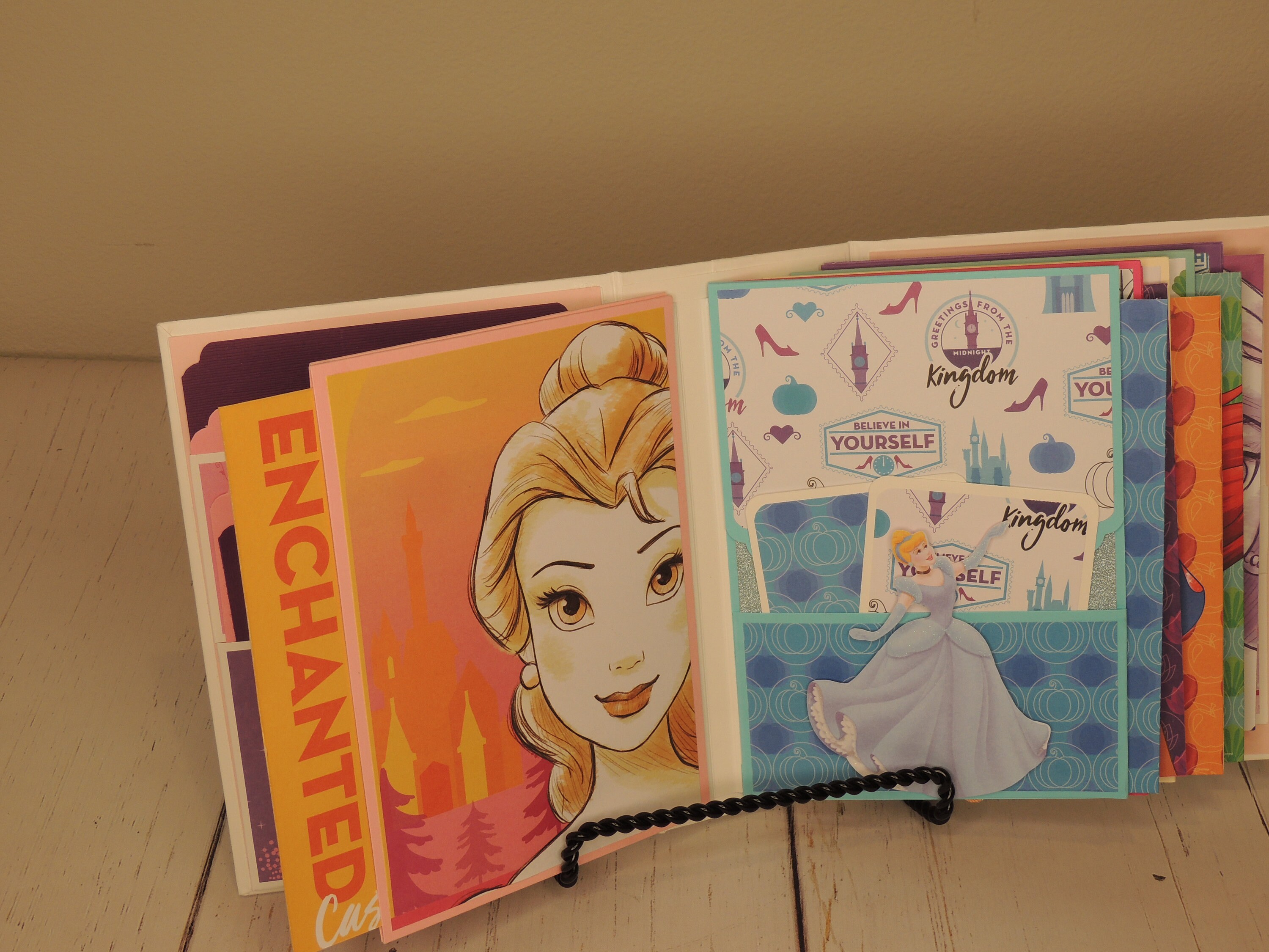 5.5X7.5 Princess Disney Mini Album | Etsy