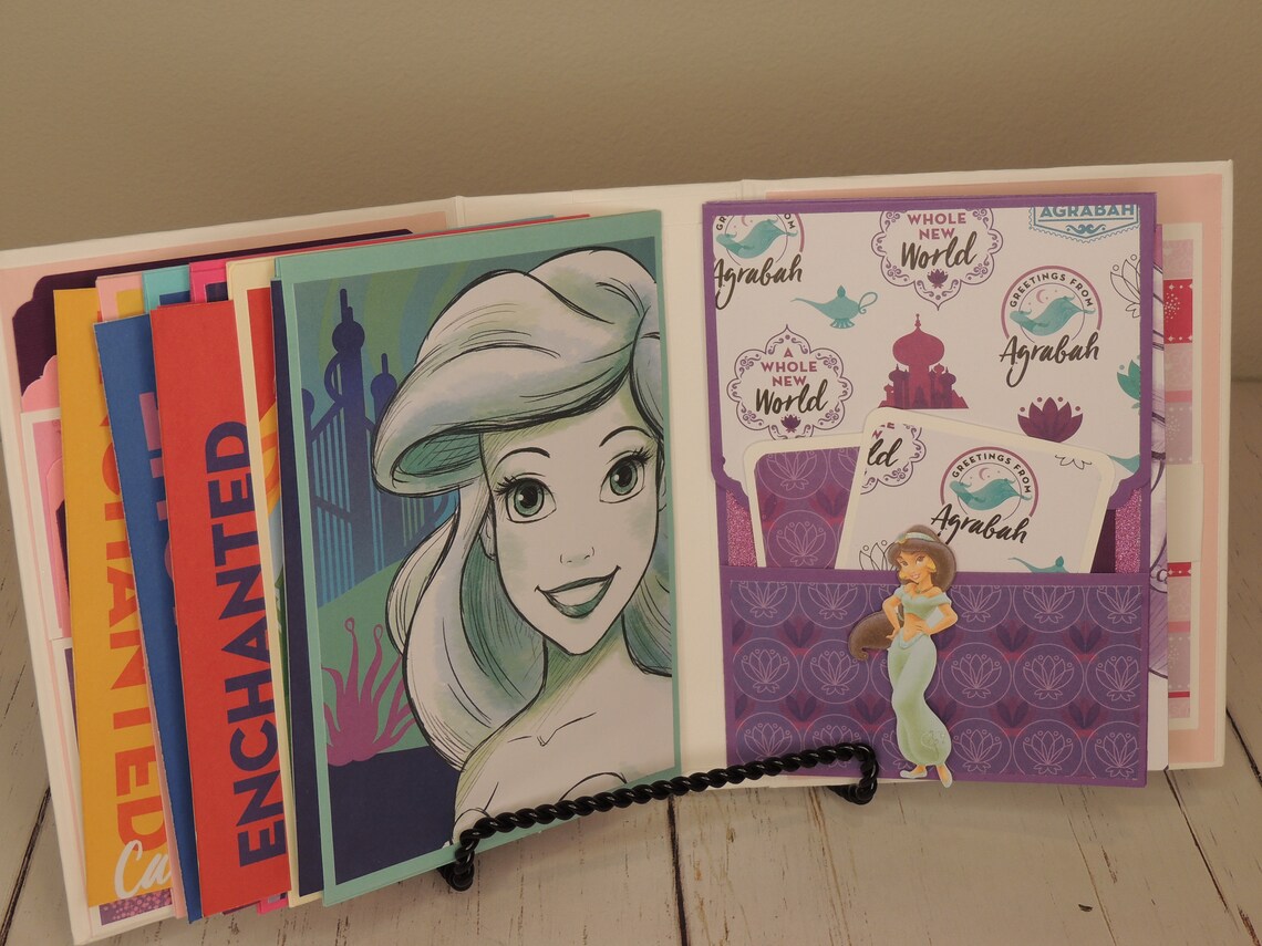 5.5X7.5 Princess Disney Mini Album - Etsy