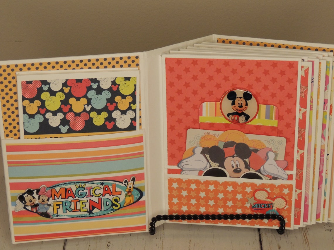 5.5X7.5 Disney Fab 6 Mini Album - Etsy