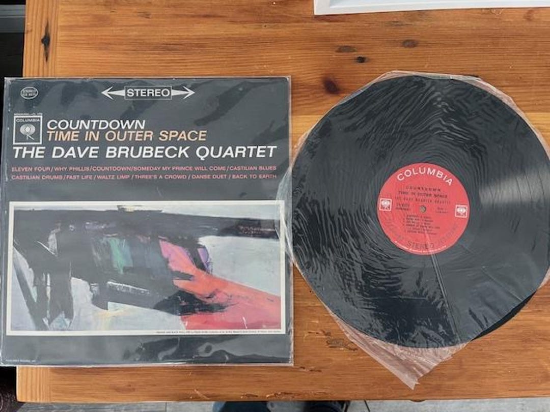Four Dave Brubeck Quartet Albums: Time Out, Time Changes, Time Further ...