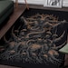 Skull Skeleton Unholy Possessed Messiah Resurrection Area Rug Awesome ...