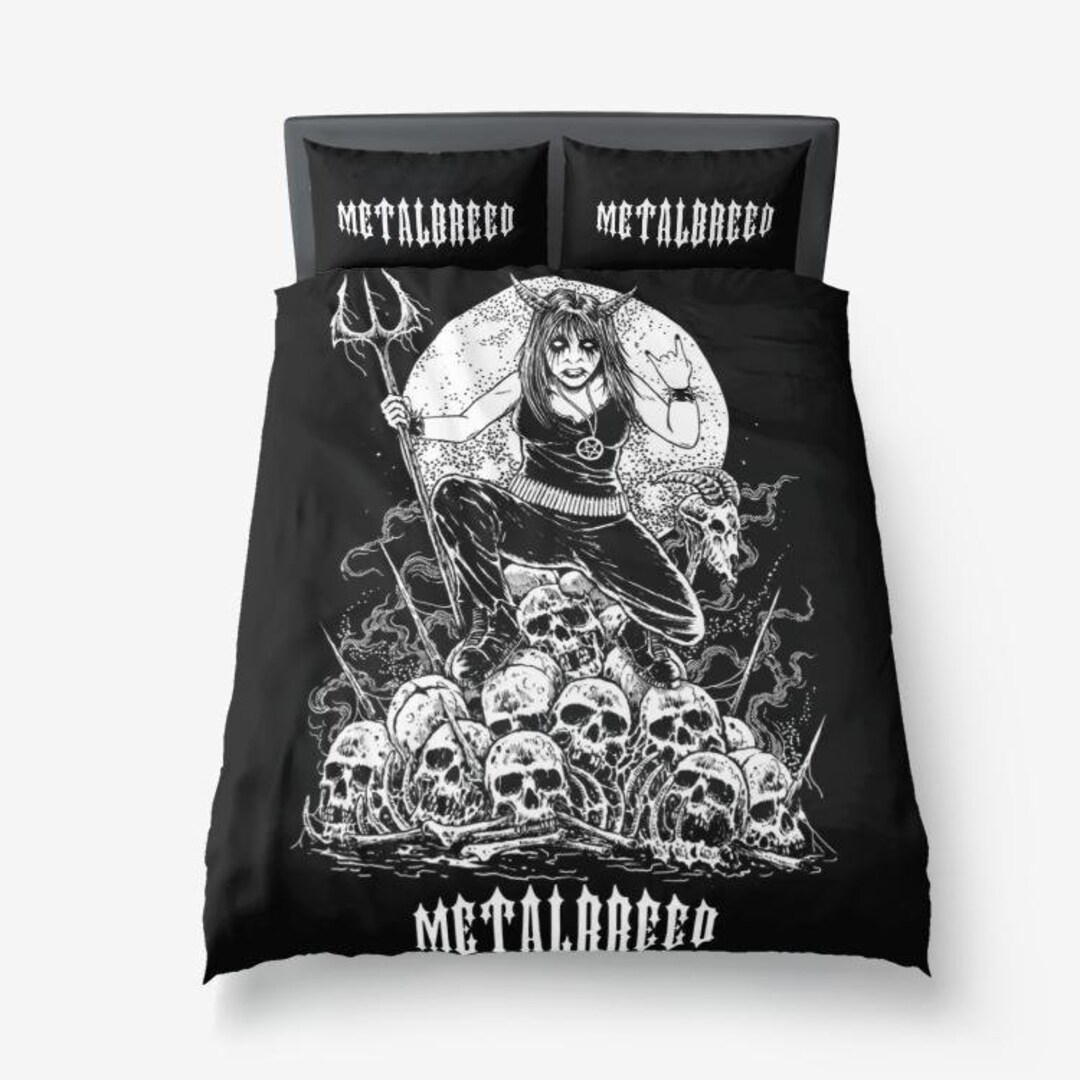 Heavy Metal Room Decor-heavy Metal Wall Decor-metalbreed Skull ...