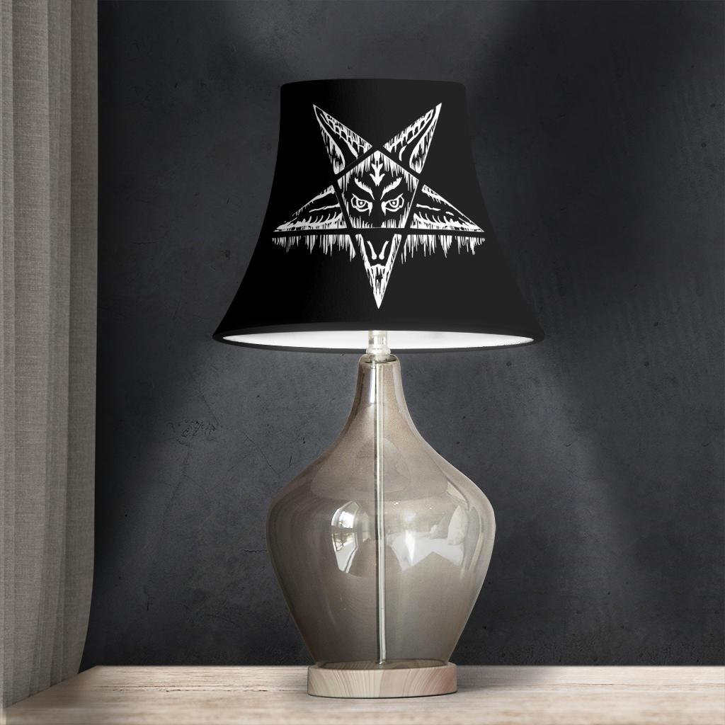 Satanic Pentagram Dip Lampshade-satanic Home Decor-satanic | Etsy