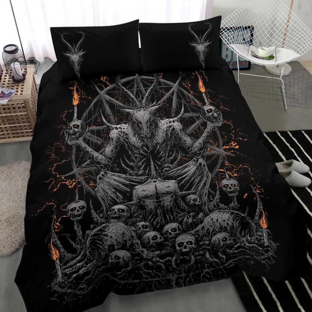 Skull Skeleton Satanic Goat Eternal Impaled Torment Skull - Etsy