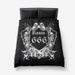 Route 666 Skull 3 Piece Bed Set-666 Skull Bed Set-skeleton 666 Bed Set ...