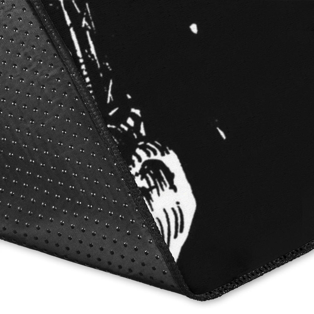 Exploding Demon Skull Dagger Area Rug-skull Horn Dagger - Etsy