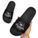 Skull Gothic Satanic Fly Slippers-satanic Skull Slippers-skull Slippers ...