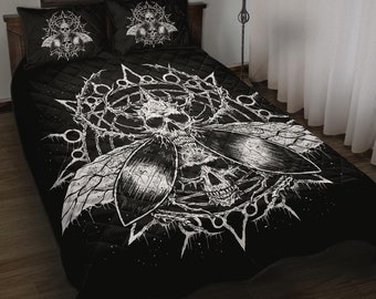 Gothic Goth Quilt - Etsy