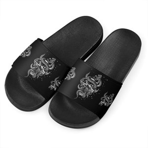 Skull Glowing Eye Serpent Sandals Original Version-skull Slippers-skull ...
