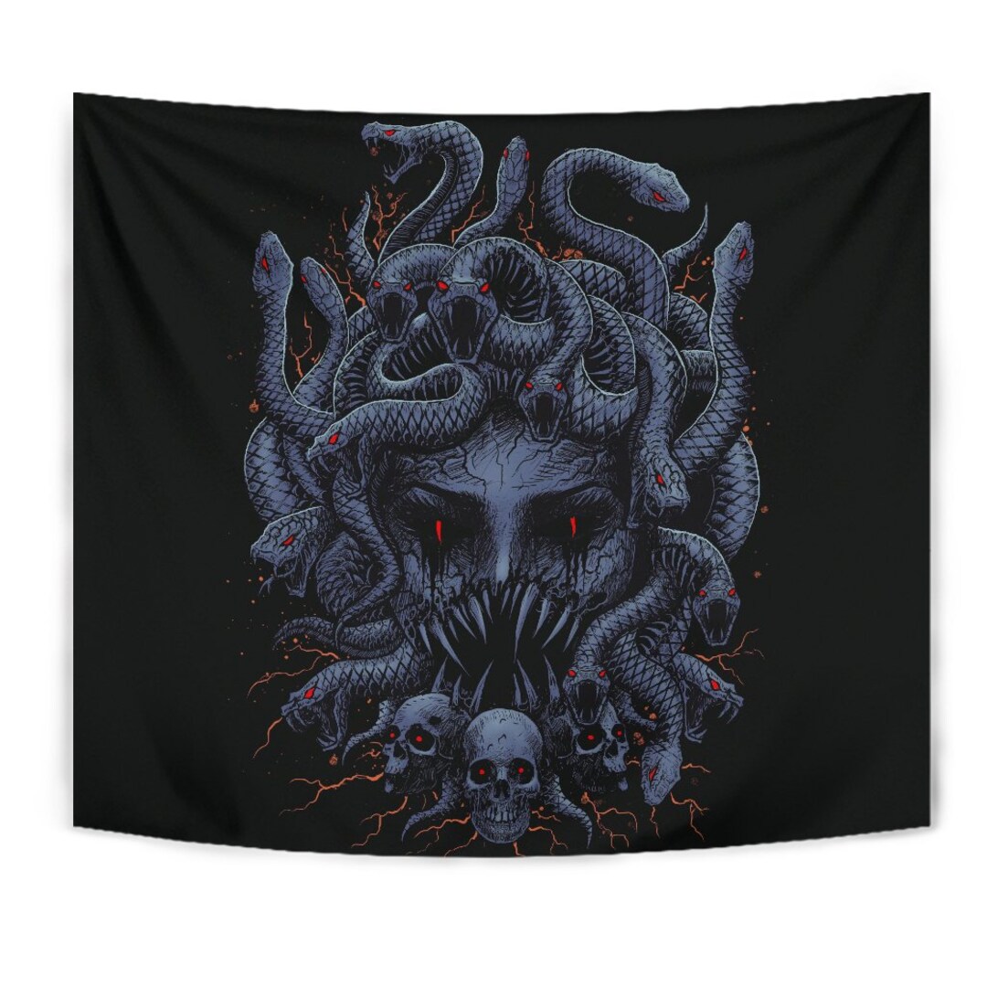 Skull Medusa Demon Goddess Eternal Revenge of the Injustice Violation ...