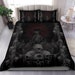 Skull Goth Occult Raven Batwing Cat 3 Piece Duvet Set Dark Color ...