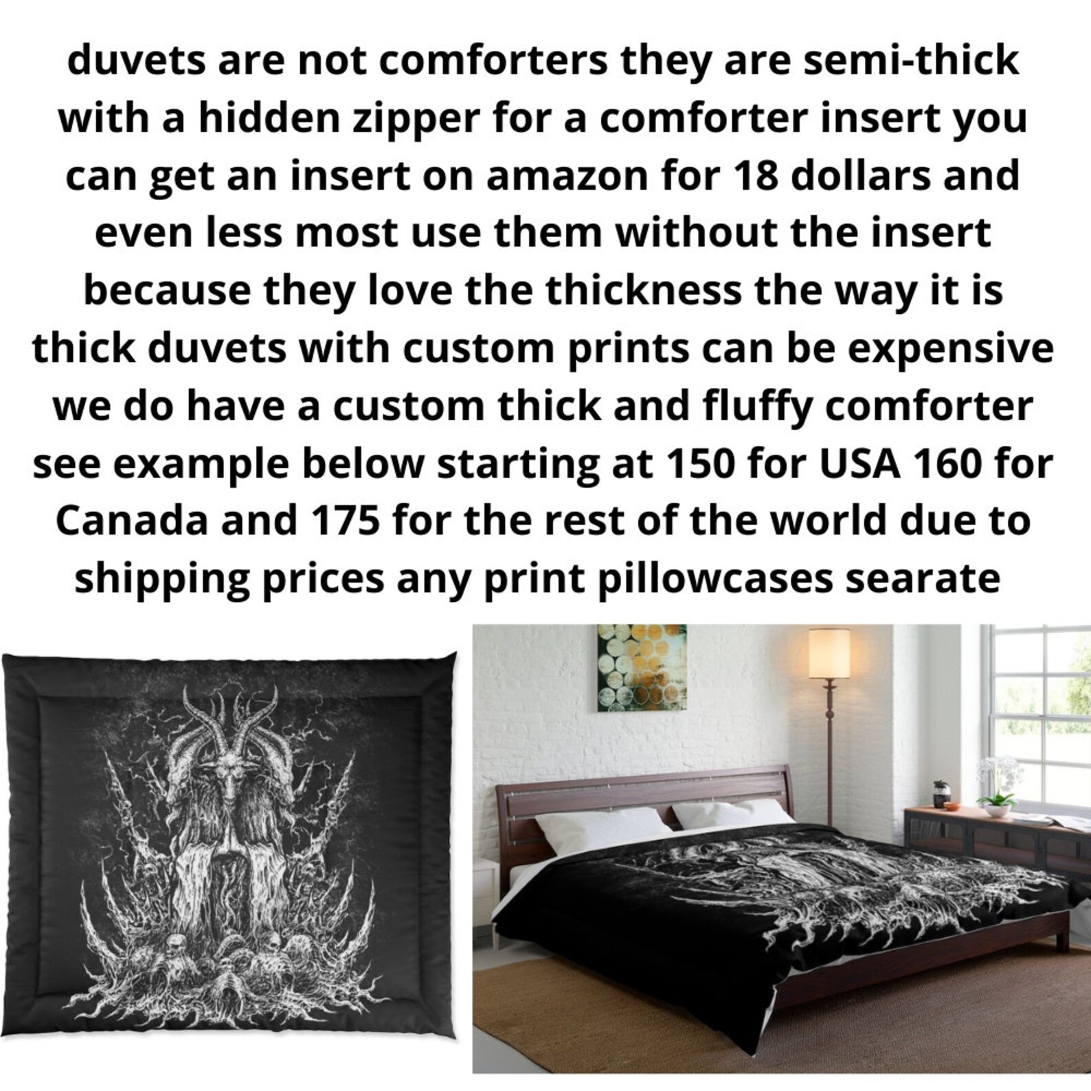 Skull Cyclops 3 Piece Duvet Set-Skull Duvet-Skull Bed | Etsy