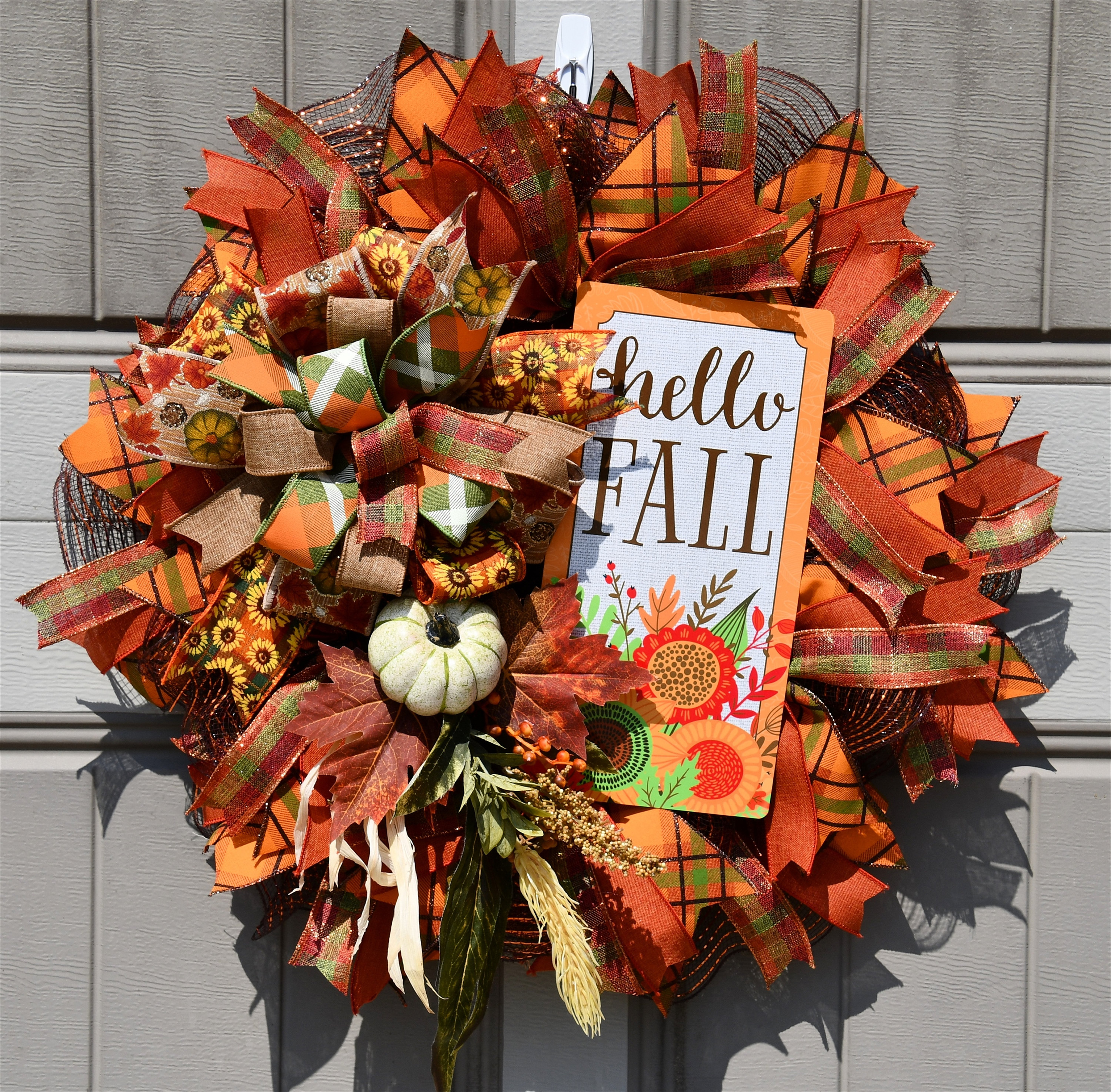 Fall Mesh Wreath Ideas
