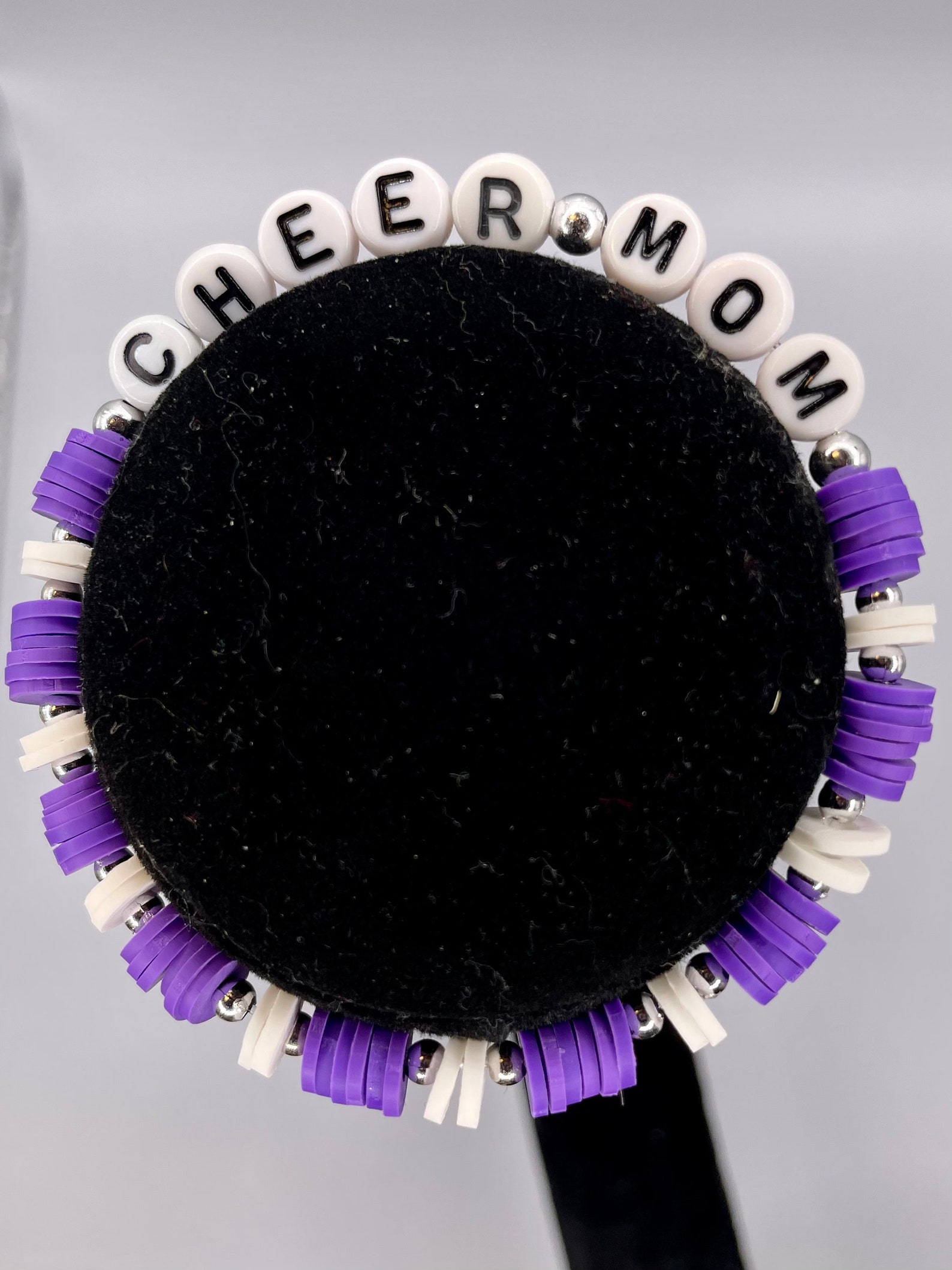 Cheer Mom Bracelet | Personalized Cheerleading Bead Bracelet ...