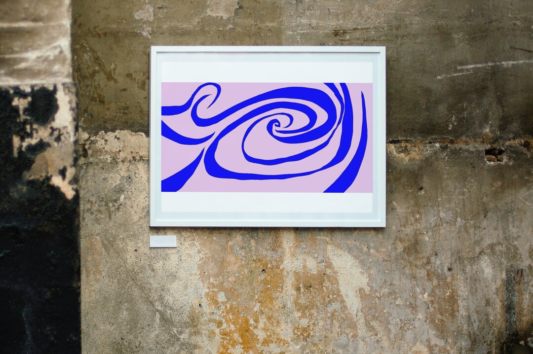 Twisting Waves Premium Matte Posters - Etsy
